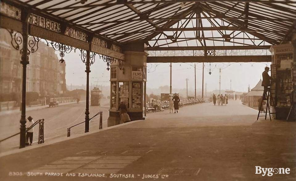 South Parade and Esplanade. | Bygone