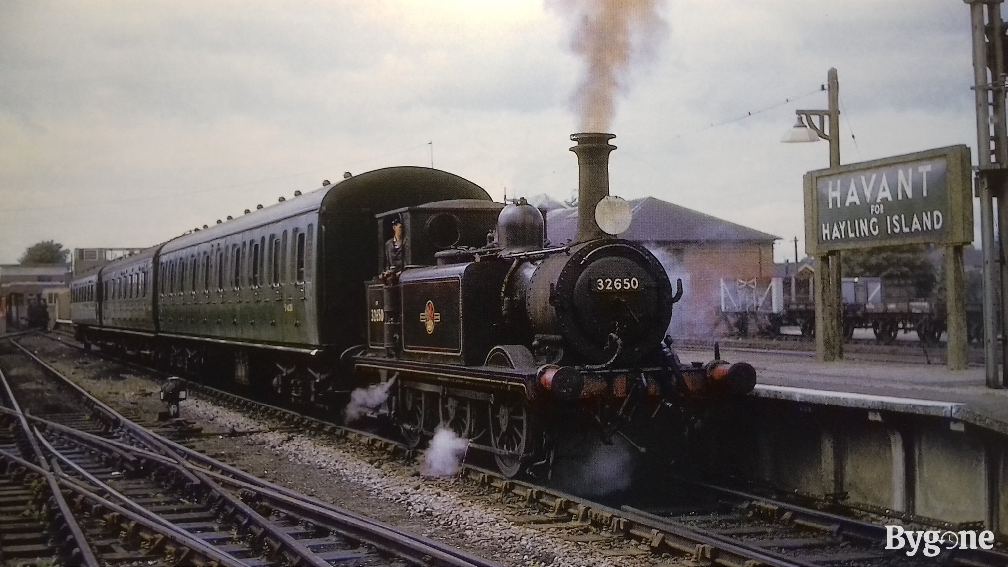 The Hayling Billy at Havant Station | Bygone